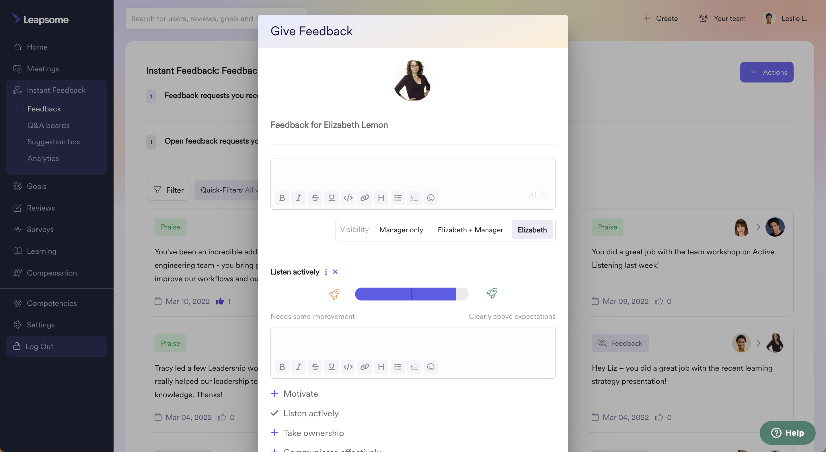 How to use a Competency Framework – Leapsome
