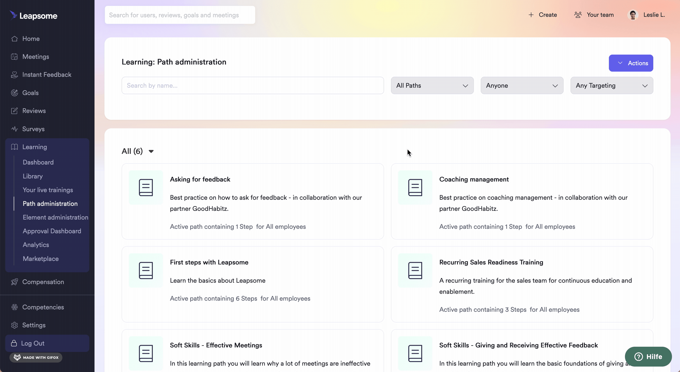 How to use a Competency Framework – Leapsome